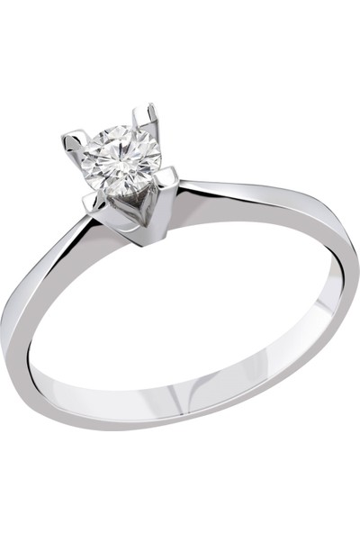 Pırlant 0,42 Karat Tektaş Pırlanta Yüzük