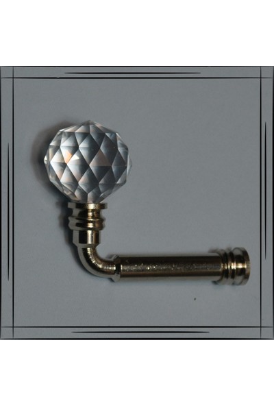 Gülpınar Perde Küçük Renso Kristal Taşlı Perde Askısı Gülpınar Perde Küçük Renso Kristal Taşlı Perde Askısı