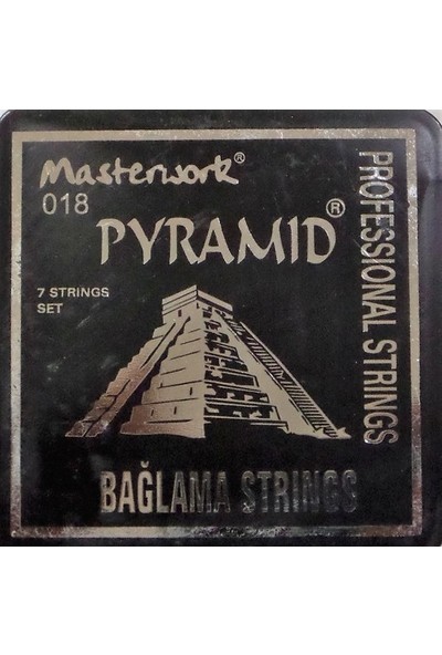 Pyramid (10 Takım) 0.18 Saz Teli Pyramid - Kısa Sap Pyramid (10 Takım) 0.18 Saz Teli Pyramid - Kısa Sap