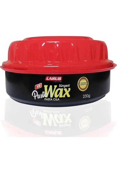 Carub Wax Pasta & Cila Boya Koruyucu Süngerli 230 ml Kırmızı Kutu Br 726040 Carub Wax Pasta & Cila Boya Koruyucu Süngerli 230 ml Kırmızı Kutu Br 726040