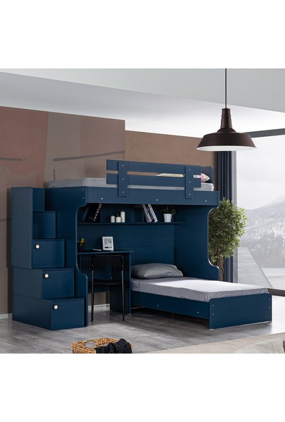 Setay Ranza Blue Ranza Karyola Çalışma Masası