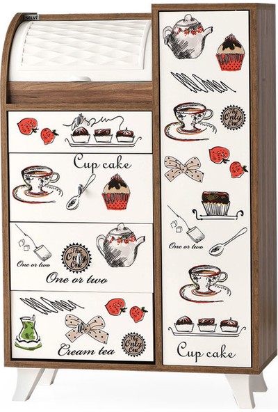 Tuna Desenli Çiftli Ekmeklik 1