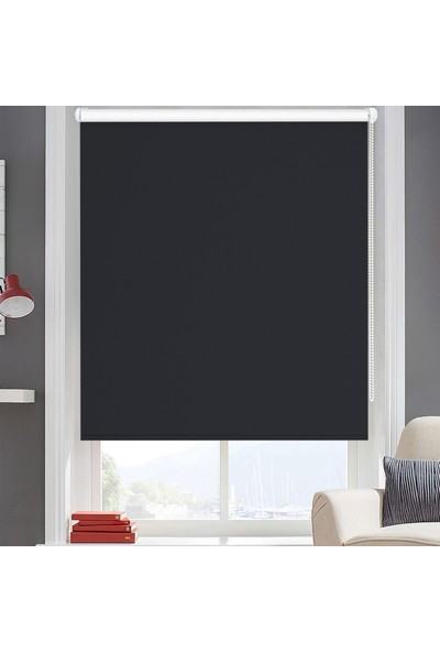 Naza Mat Gri - Antrasit Güneşlik 70 x 200 cm Stor Perde Naza Mat Gri - Antrasit Güneşlik 70 x 200 cm Stor Perde