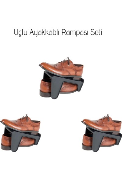 Sun Plastik 3'lü Ayakkabı Rampası Seti Sun Plastik 3'lü Ayakkabı Rampası Seti