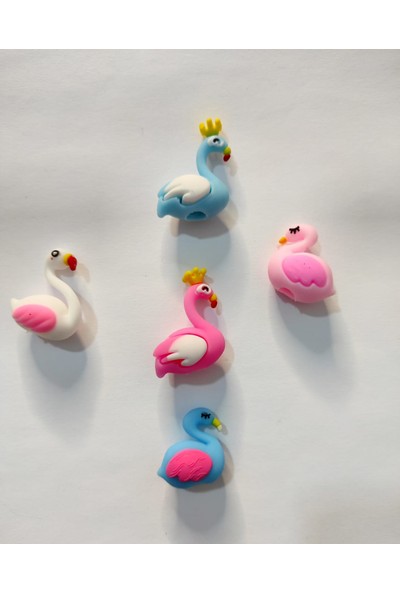 Asel Flamingo Kurşun Kalem Başlıkları 5'li Set