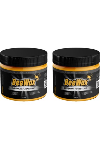 Beewax Ahşap Onarıcı Parlatıcı Koruyucu 2AD 2 x 150 ml = 300 ml Beewax Ahşap Onarıcı Parlatıcı Koruyucu 2AD 2 x 150 ml = 300 ml
