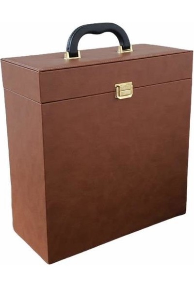 Deri Plak Çantası Taba VK-5000-BRW