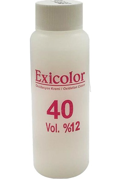 Exicolor 40 Volüm Oksidan Peroksit 60 ml Exicolor 40 Volüm Oksidan Peroksit 60 ml