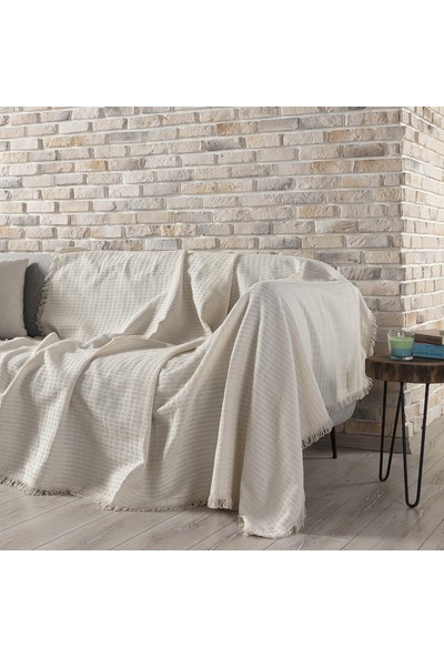 Vagonik Arya Natural 180 x 310 cm Battal Boy Pamuk Kaymaz Çekyat ve Koltuk Örtüsü Vagonik Arya Natural 180 x 310 cm Battal Boy Pamuk Kaymaz Çekyat ve Koltuk Örtüsü