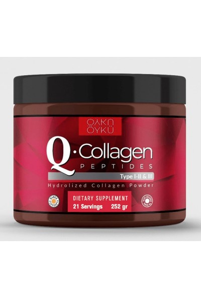 Q-Collagen Hidrolize Kollajen Tip 1-2- 3, Vitamin C Q-Collagen Hidrolize Kollajen Tip 1-2- 3, Vitamin C