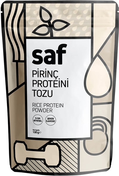 Saf Nutrition Pirinç Proteini Tozu Saf Nutrition Pirinç Proteini Tozu
