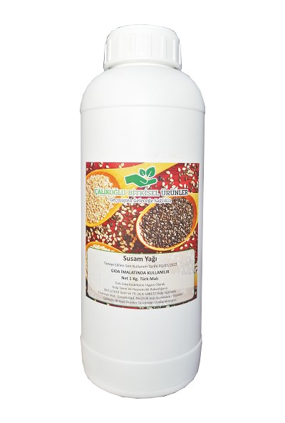 Çalıkoğlu Bitkisel Ürünler Susam Yağı 1 Lt