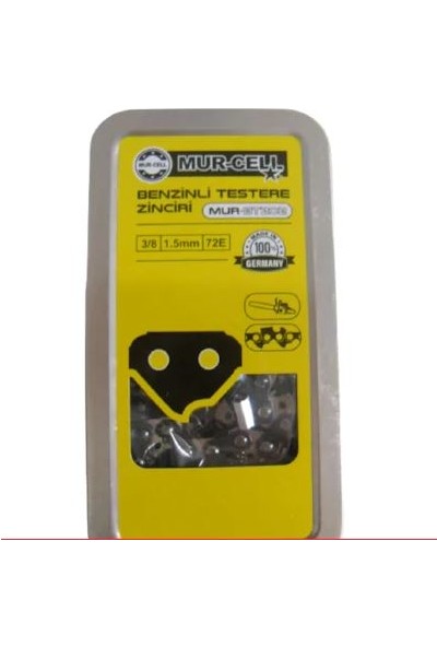 Mur-Cell 3/8 36 Diş Motorlu Testere Zinciri