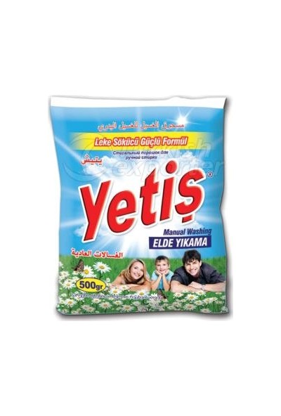 Yetiş Toz Elde Yıkama Deterjanı 500 gr