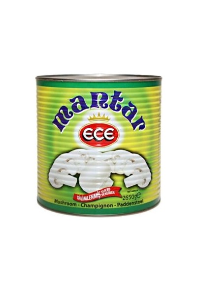 Ece Dilimli Mantar Konserve 2850 gr Ece Dilimli Mantar Konserve 2850 gr