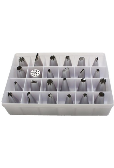 Sin@rasta Epinox Duy Seti 24 Adet Kek Pasta Kreması Için Duy