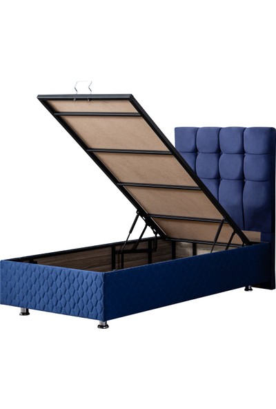 Setay Duke Tek Kişilik Baza Başlık Seti, Lacivert