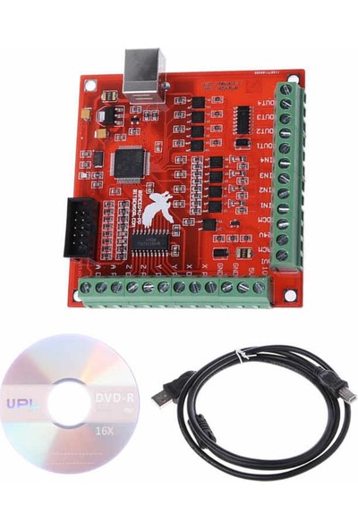 Alfa Cnc USB Mach3 100 Khz 4 Eksenli Sürücü Hareket Kontrol Kartı Alfa Cnc USB Mach3 100 Khz 4 Eksenli Sürücü Hareket Kontrol Kartı