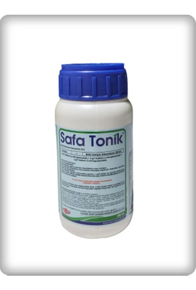 Safa Tarım Bitki Büyüme Hormonu Safa Tonik 250 ml