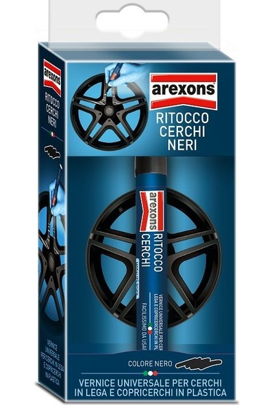 Arexons Siyah Jant Rötuş Boyası 10ml