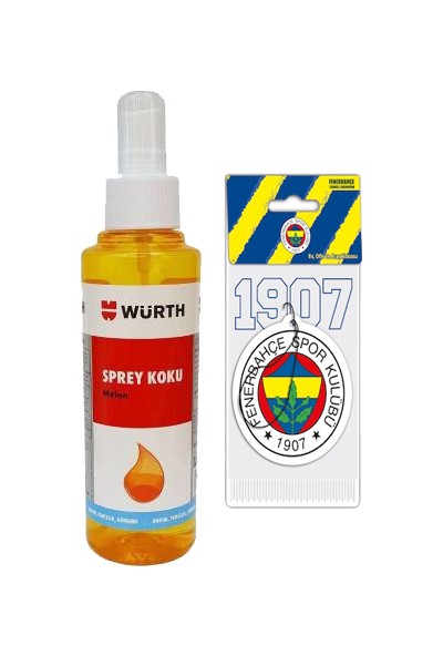 Würth Kavun Sprey Araç Kokusu + Lisanslı Fenerbahçe Kokusu Würth Kavun Sprey Araç Kokusu + Lisanslı Fenerbahçe Kokusu