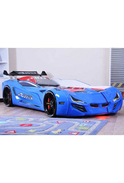 Setay Mercedes Standart Arabalı Yatak, Mavi