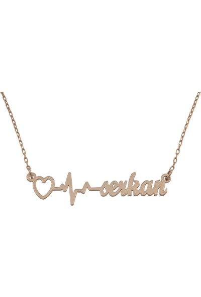 Perla Jewelry Kalp Ritmi Kolye Perla Jewelry Kalp Ritmi Kolye