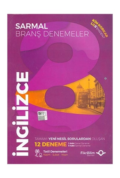 Fikribilim LGS Branş Deneme Seti 6'lı (Türkçe-Matematik-Fen Bilimler-İnkılap-İngilizce-Din Kültürü) Fikribilim LGS Branş Deneme Seti 6'lı (Türkçe-Matematik-Fen Bilimler-İnkılap-İngilizce-Din Kültürü)