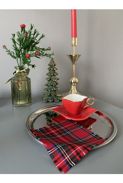 Deka 4'lü Keten Sunum Peçetesi Takımı Deka 4'lü Keten Sunum Peçetesi Takımı