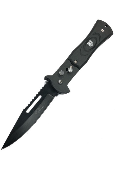 Columbia Siyah Tıger Otomatık Kamp Çakı Columbia Siyah Tıger Otomatık Kamp Çakı