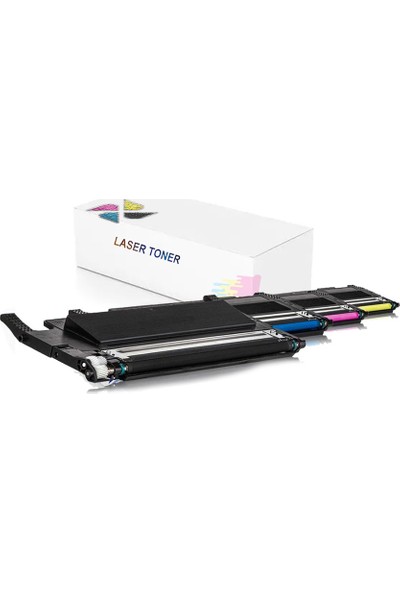 İnkwell Samsung CLX-3185FN |CLT-K407-C407-M407-Y407 Muadil Toner Seti 4 Renk İnkwell Samsung CLX-3185FN |CLT-K407-C407-M407-Y407 Muadil Toner Seti 4 Renk