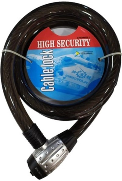 NCR Zhongli Motosiklet Halat Kilit 25*150 NCR Zhongli Motosiklet Halat Kilit 25*150