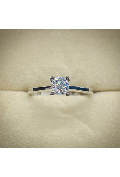 ESK 0.33 Karat Pırlanta Tektaş Yüzük