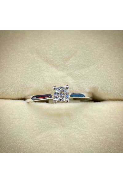 ESK 0.23 Karat Pırlanta Tektaş Yüzük