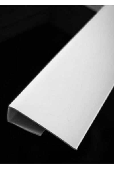 Plastik U Çıta (Beyaz) (3 Metre x 5 Adet)