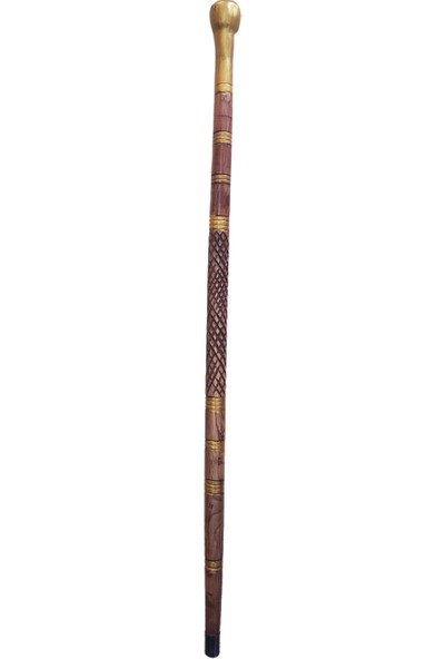 El Yapımı Ahşap Baston