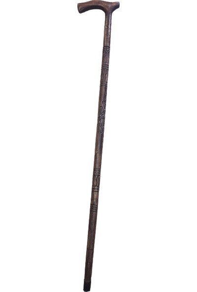 El Yapımı Ahşap Baston