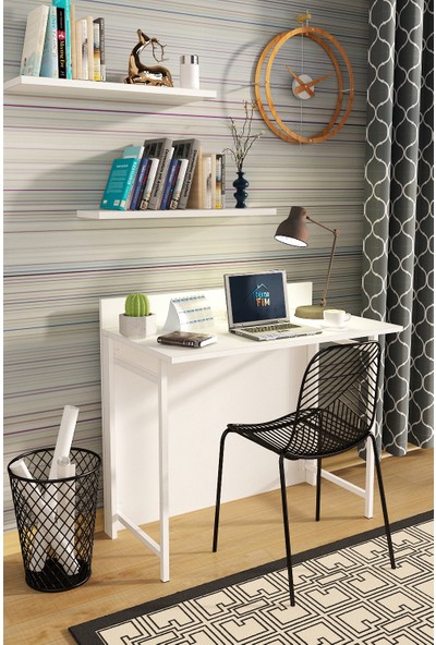 Dekorfim Frezya Katlanır Portatif Çalışma Masası