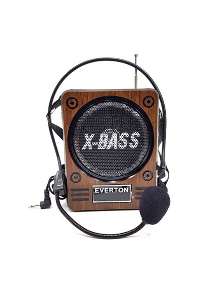 Everton RT-830 Bluetooth USB Sd Kart Aux Fm Çalar Radyo + Mikrofon Everton RT-830 Bluetooth USB Sd Kart Aux Fm Çalar Radyo + Mikrofon