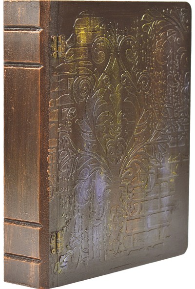 Lal Dekoratif Kahverengi Kitap Kutu Lal Dekoratif Kahverengi Kitap Kutu