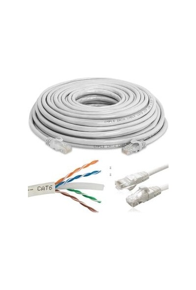 Seyidoğlu Cat6 Patch Ethernet Internet Kablosu 10 Metre Seyidoğlu Cat6 Patch Ethernet Internet Kablosu 10 Metre
