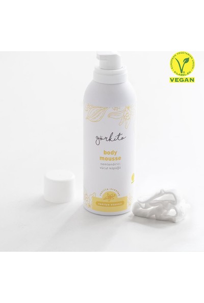 Görkito Vanilya Aromalı Vücut Köpüğü 200 ml
