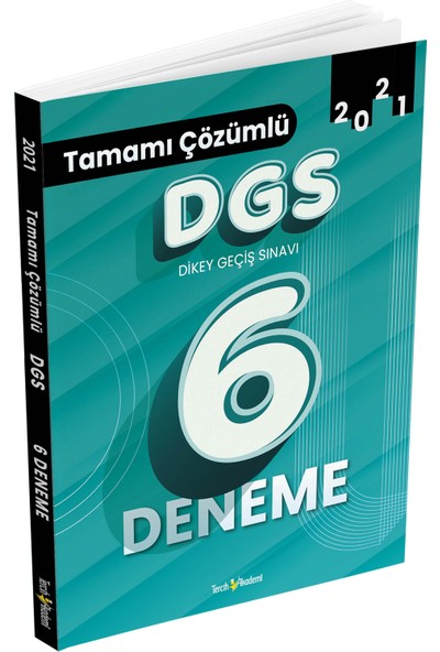 Tercih Akademi DGS Tamamı Çözümlü 6 Deneme