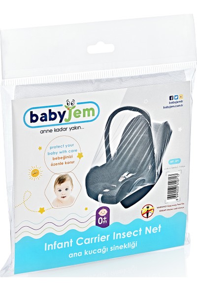 Babyjem Ana Kucağı Sinekliği Beyaz