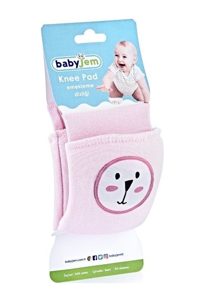 Babyjem Emekleme Dizliği Pembe