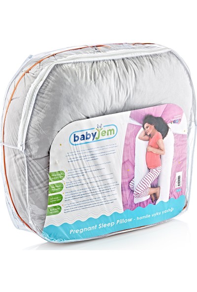 Babyjem Hamile Uyku Yastığı Gri