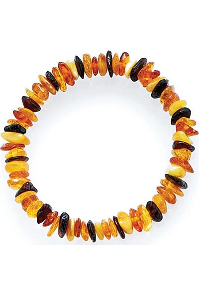 Babyjem Kehribar Bebek Bilekliği Karışık Renk