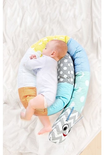 Babyjem Tırtıl Yastık Erkek