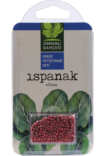 Osmanlı Bahçesi Ispanak Tohumu + Organik Solucan Gübresi Paketi Osmanlı Bahçesi Ispanak Tohumu + Organik Solucan Gübresi Paketi