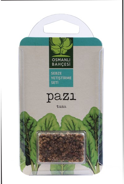 Osmanlı Bahçesi Pazı Tohumu + Organik Solucan Gübresi Paketi Osmanlı Bahçesi Pazı Tohumu + Organik Solucan Gübresi Paketi